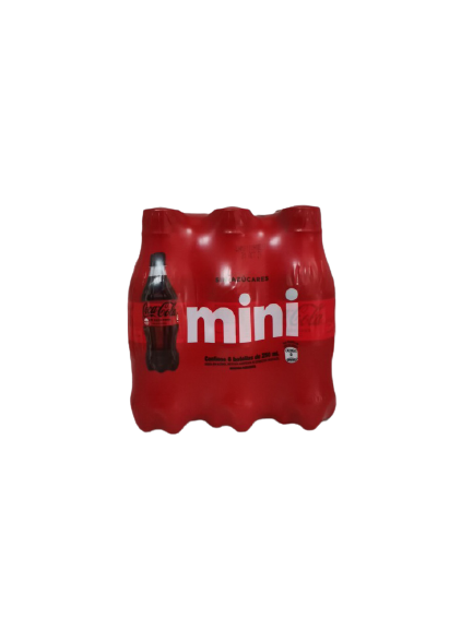 GASEOSA COCA COLA ZERO X 6 UNID MINI PACK. | Casa Yugovich